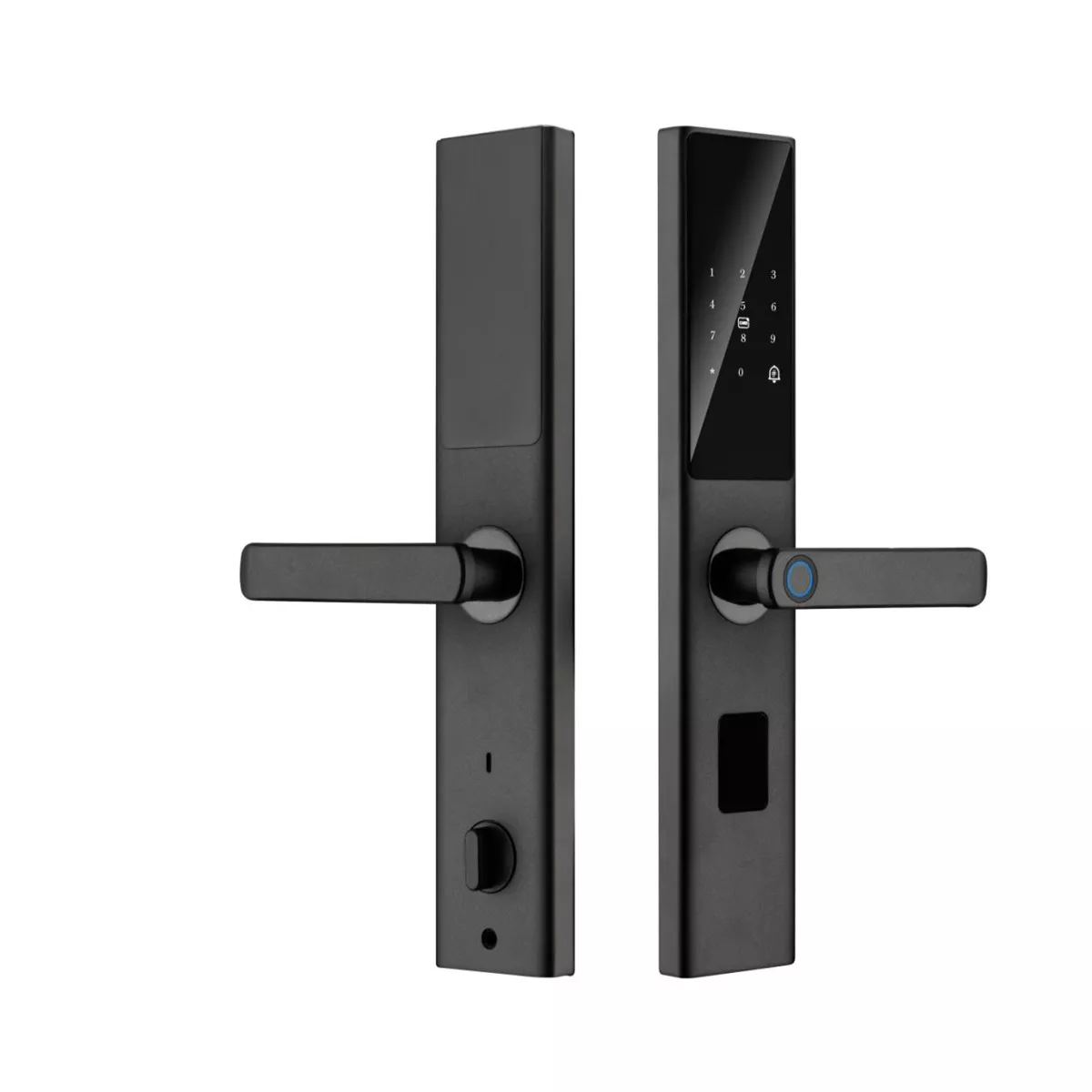 Khóa cửa vân tay Hubert HB CG22 Black APP WIFI chính hãng, giá rẻ